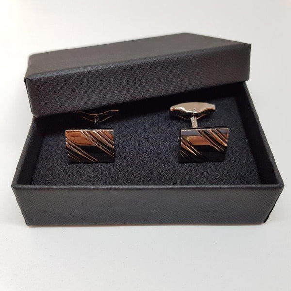 Cufflinks - copper design - Gifting Made Simple